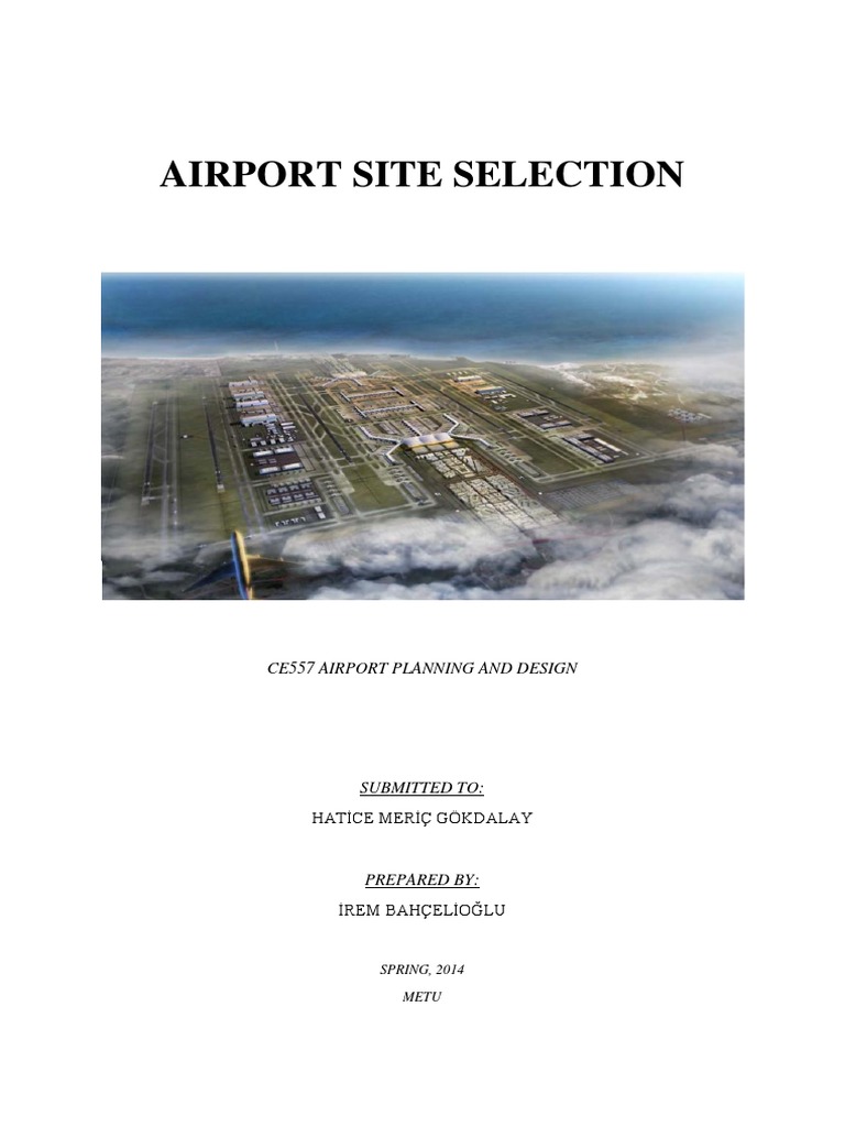 Airport Site Selection PDF | PDF | Airport | City