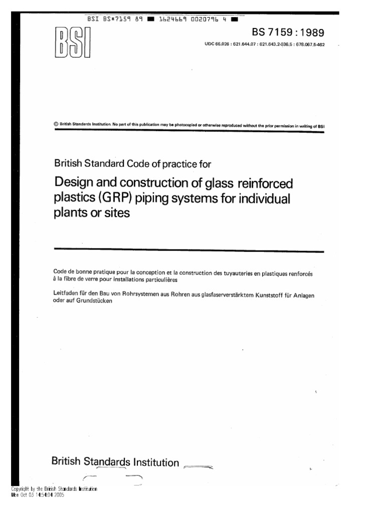 Bs 7159 | PDF