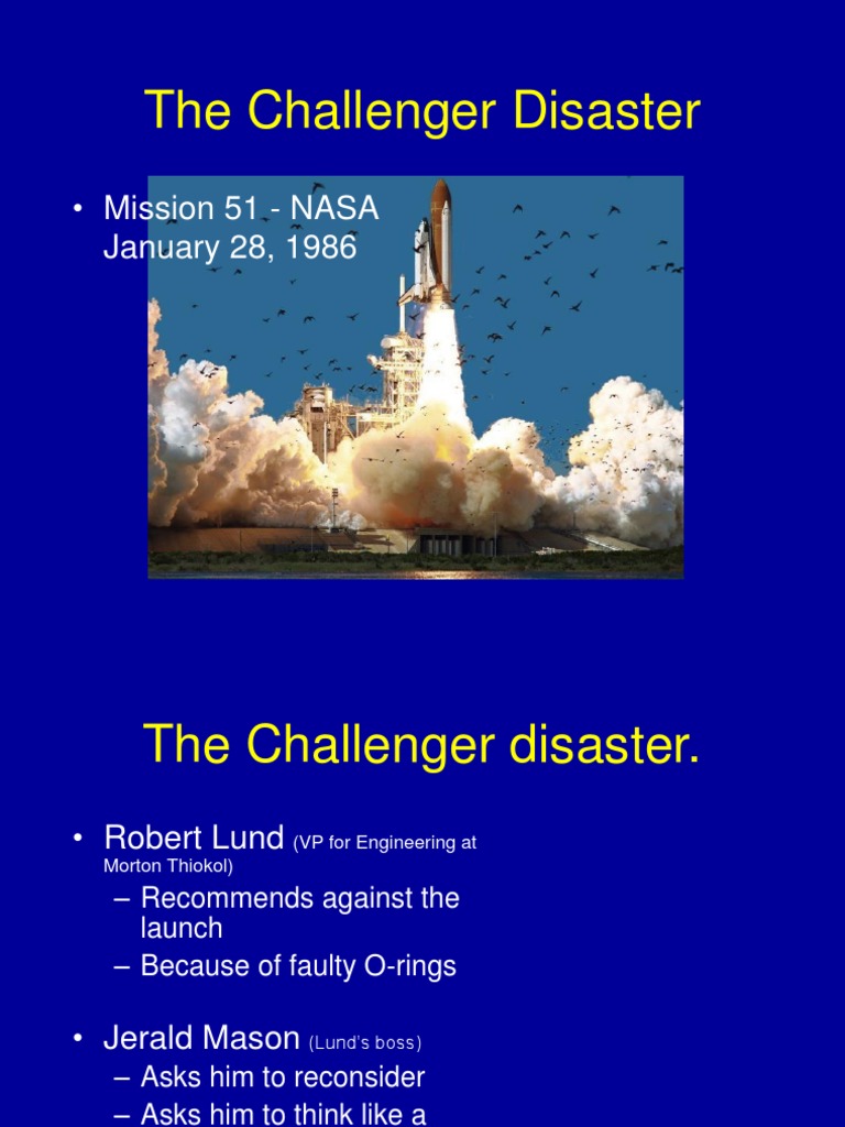 Challenger Case | PDF | Space Shuttle Challenger Disaster | Social ...