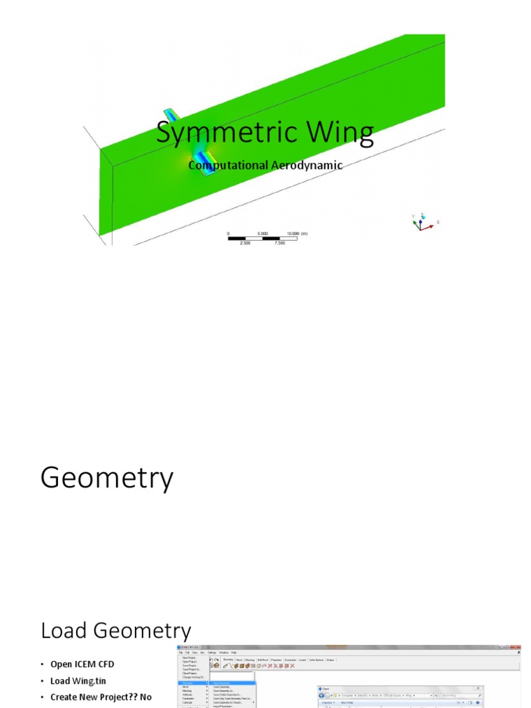Symmetric Wing Computational Geometry Guide | PDF | Geometry ...