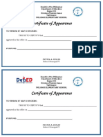 DepEd Standard Format and Templates For Certificates | PDF | Typefaces ...