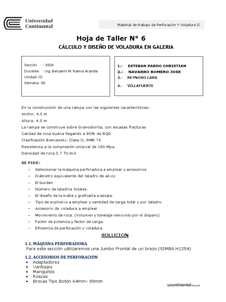 Taller N°6 | PDF | Herramientas | Naturaleza