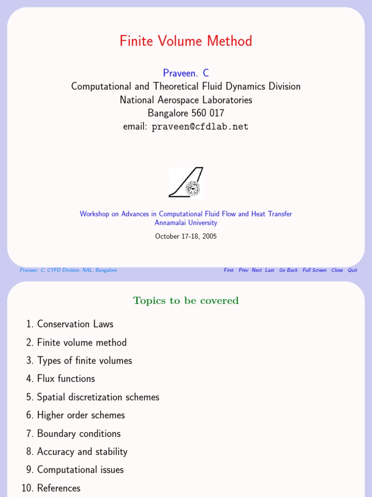 Finite Volume Method Download Free Pdf Fluid Dynamics Navier Stokes Equations