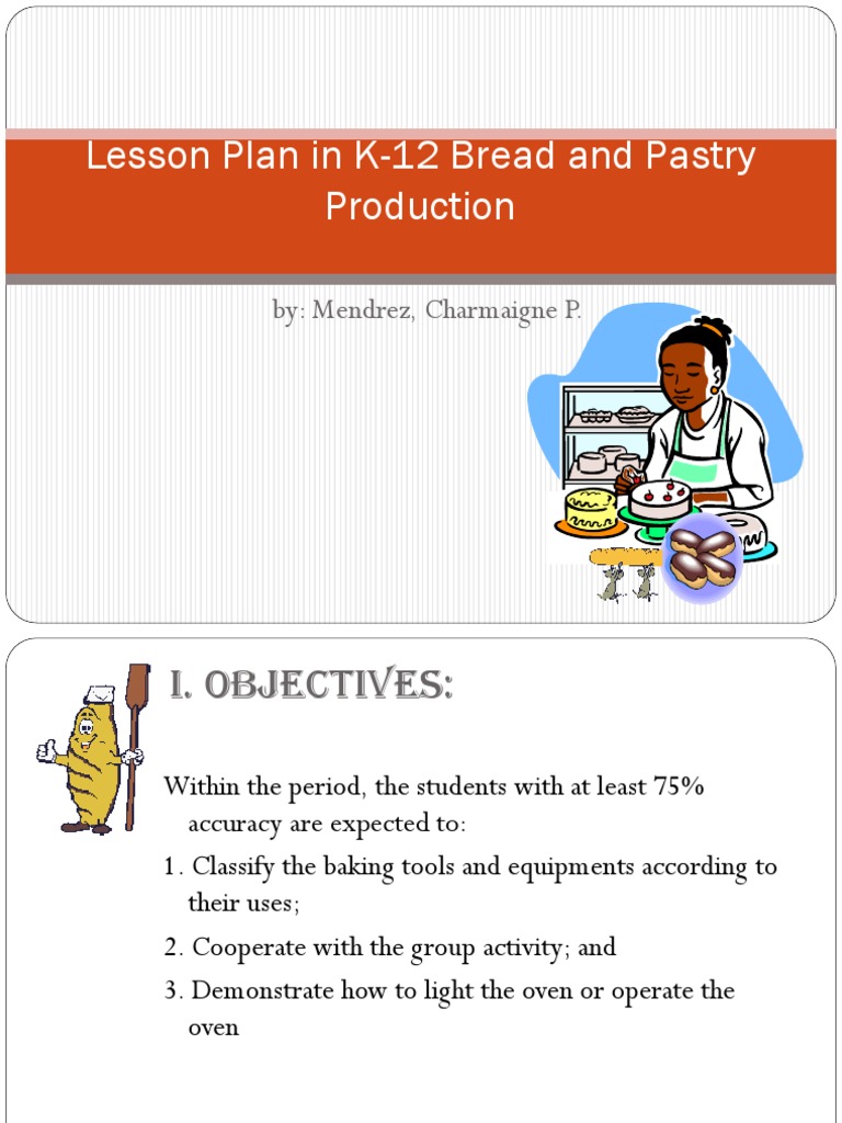 K-12 Lesson Plan: Baking Tools & Techniques | PDF