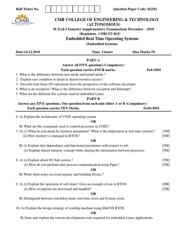 Ertos Download Free Pdf Embedded System Operating System 