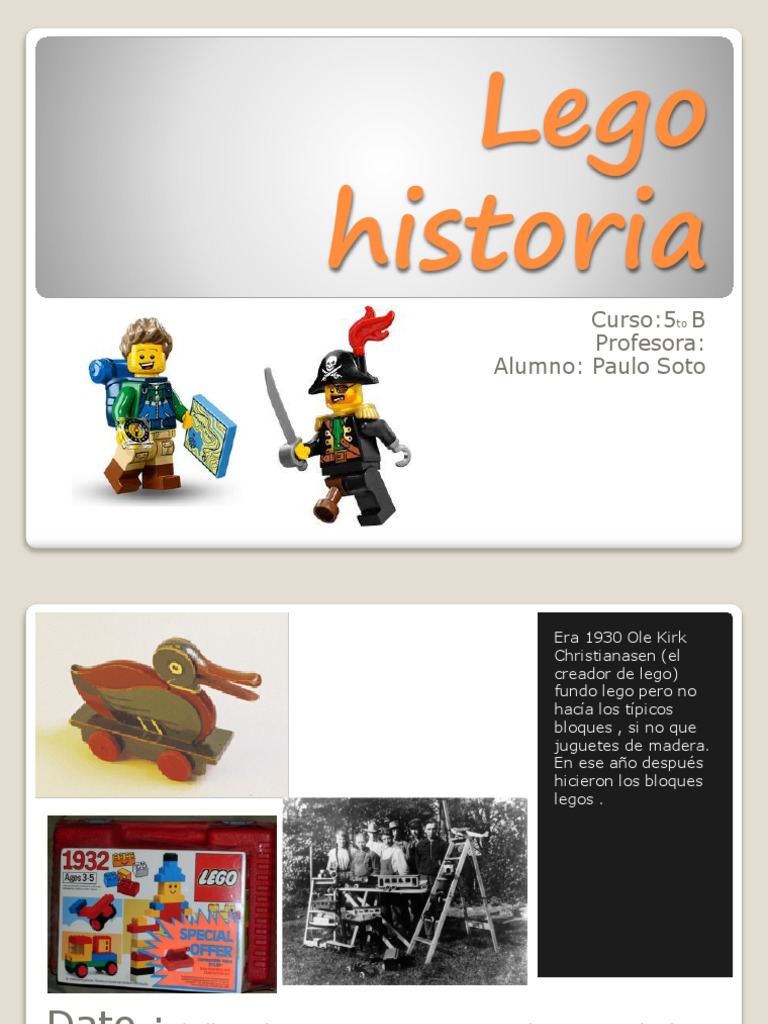Historia de Lego: Desde 1930 hasta hoy | PDF