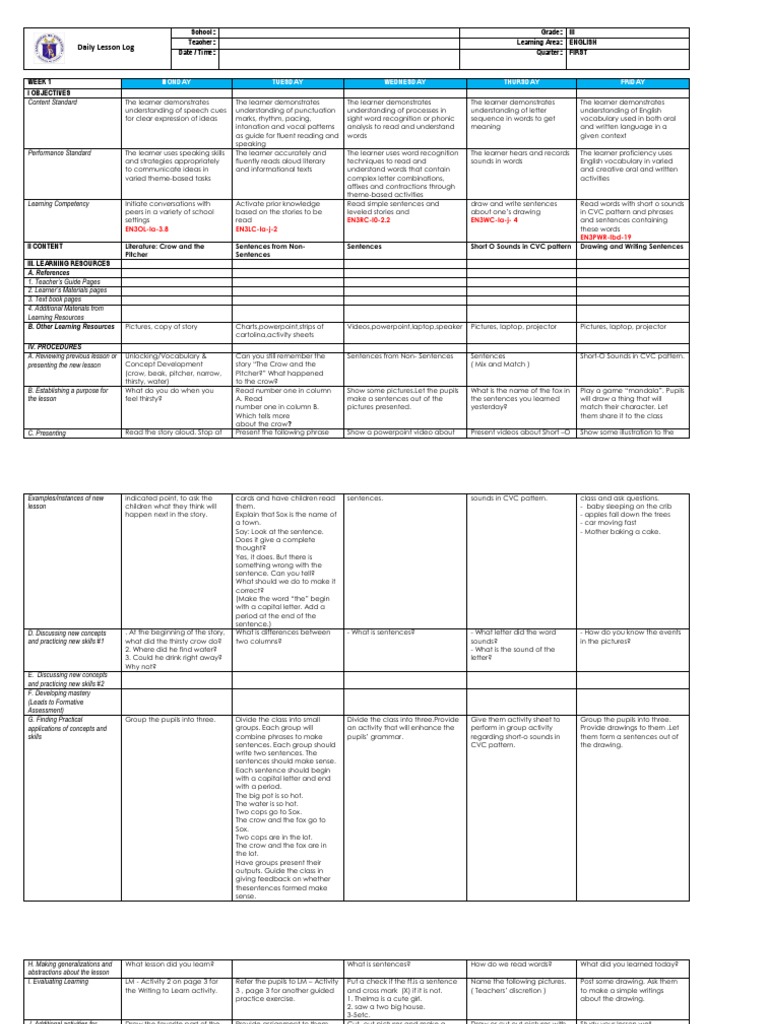 Action Plan for English Learners | PDF | English Language | Speech