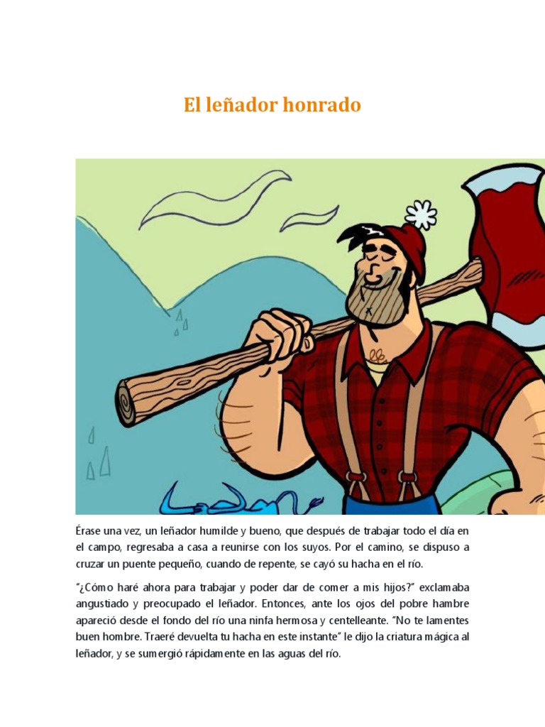 El leñador honrado y su hacha | PDF