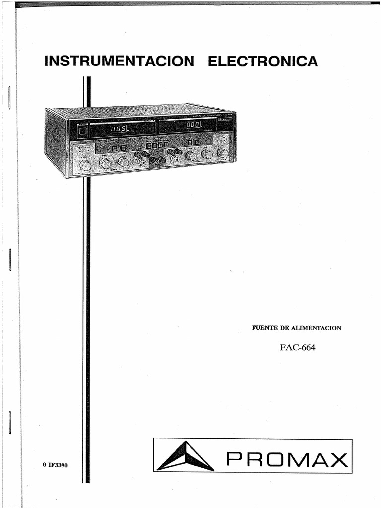 Promax Fac-664 | PDF