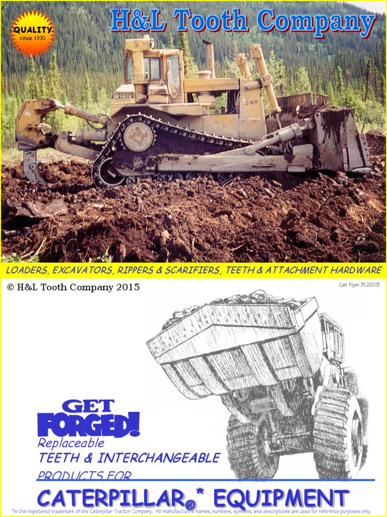 31.2003 Cat Replacement Catalog Merged | PDF | Heavy Equipment ...