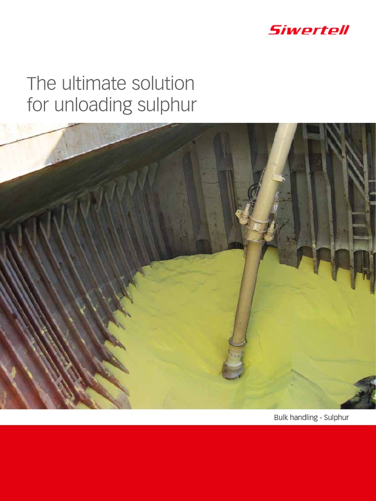 Efficient Bulk Sulphur Handling Solutions | PDF | Transport | Cargo