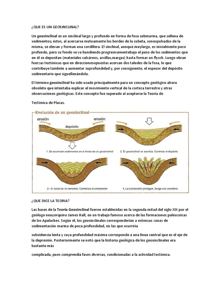 Geosinclinal 130416205345 Phpapp02 | PDF | Geología | Naturaleza