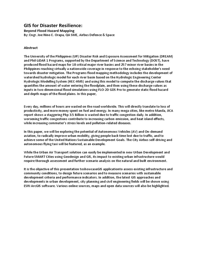 GIS Application and Latest Developments | PDF | Geographic Information ...