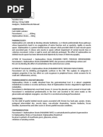 Neozep Dosage and Usage Guidelines | PDF | Nonsteroidal Anti ...