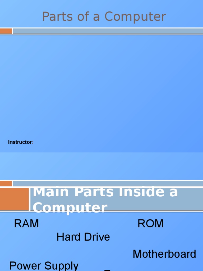 Computer Operations 2 | PDF | Random Access Memory | Read Only Memory