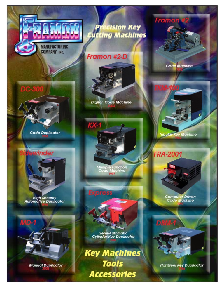 Framon Catalog | PDF | Lock (Security Device) | Databases