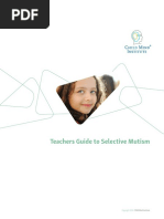 Selective Mutism Questionnaire (SMQ) | PDF | Behavioural Sciences | Psychology