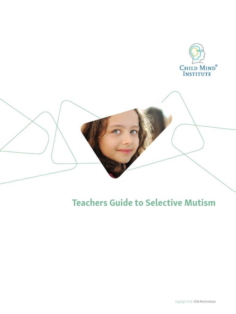 Selective Mutism | PDF | Psychological Trauma | Anxiety Disorder
