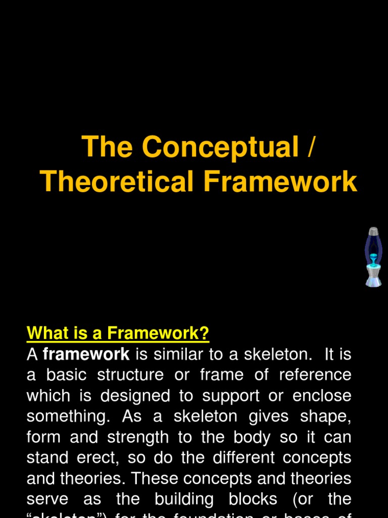 Theoretical Conceptual Framework | PDF | Theory | Conceptual Model