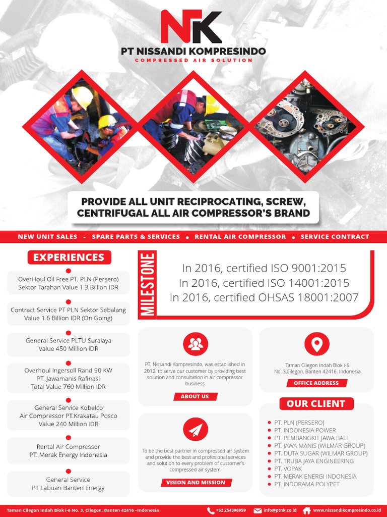 NK Flyer Compressed | PDF | Gas Technologies | Mechanical Engineering