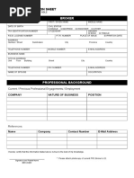 Unified PRBS Update Form | PDF