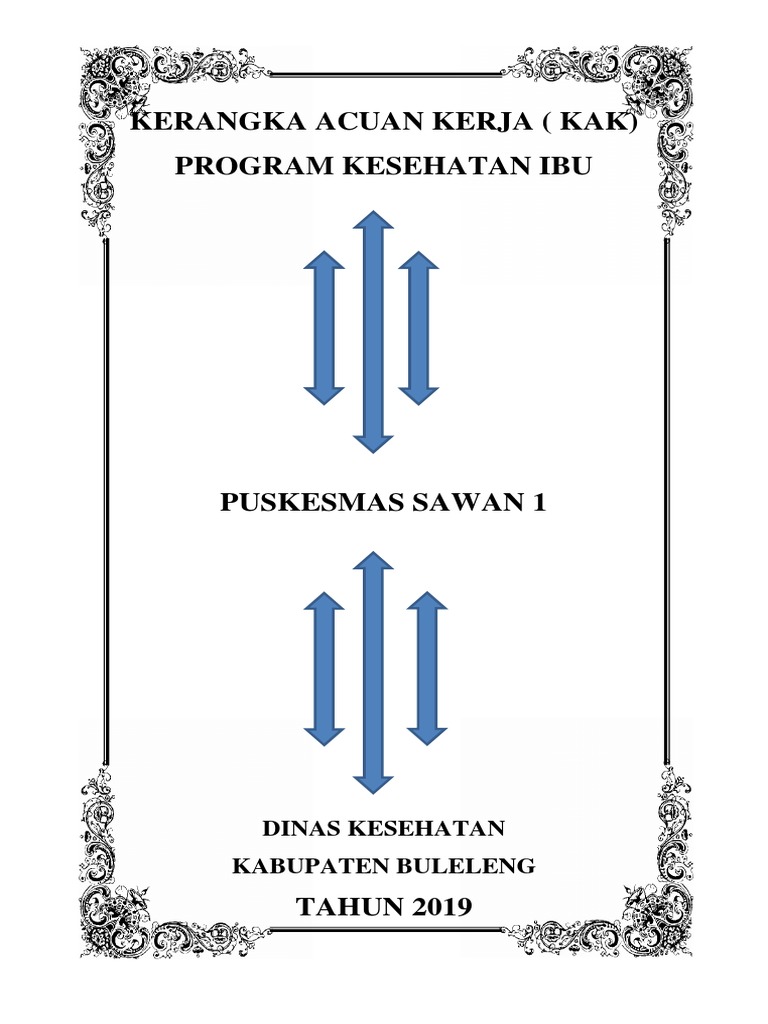 Cover Kerangka Acuan Kerja | PDF