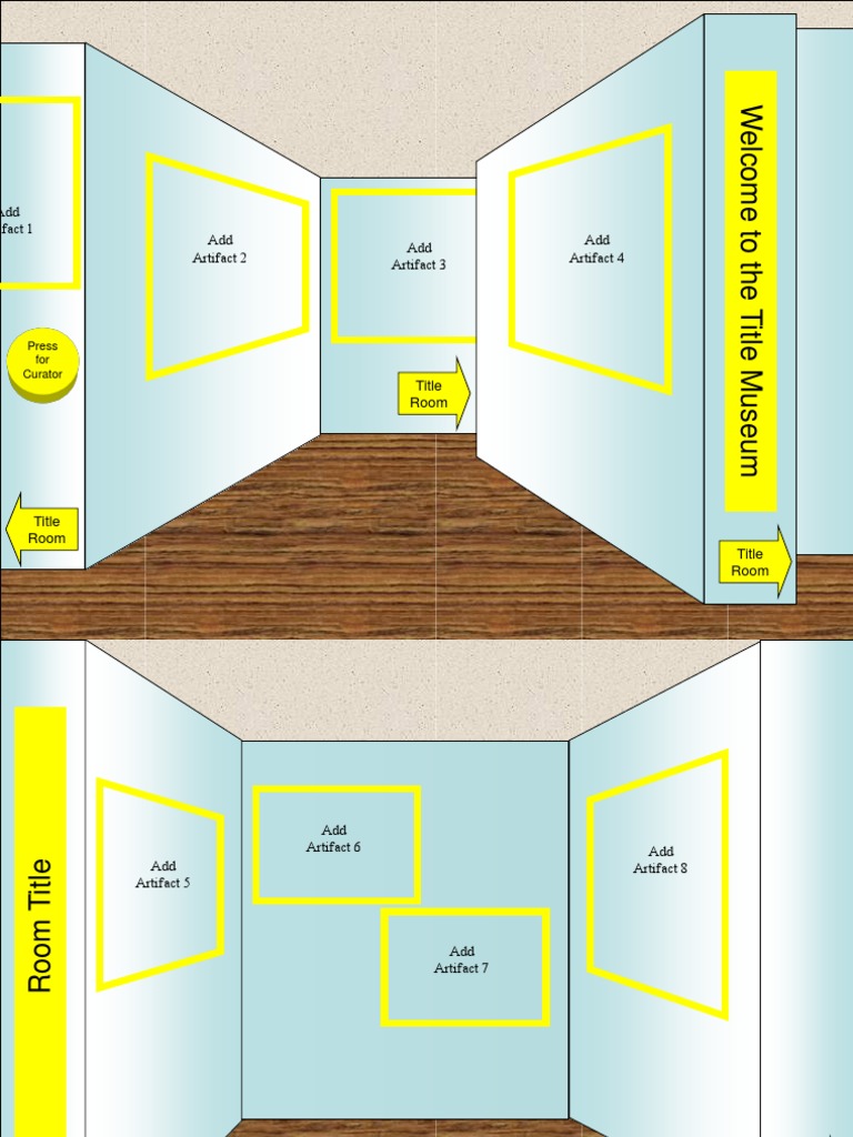MuseumTemplate Blue Yellow | PDF | Text