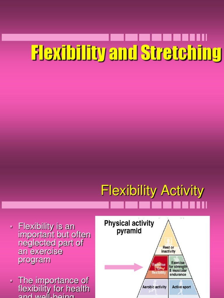 10 Flexibility and Stretching | PDF | Flexibility (Anatomy) | Physical ...