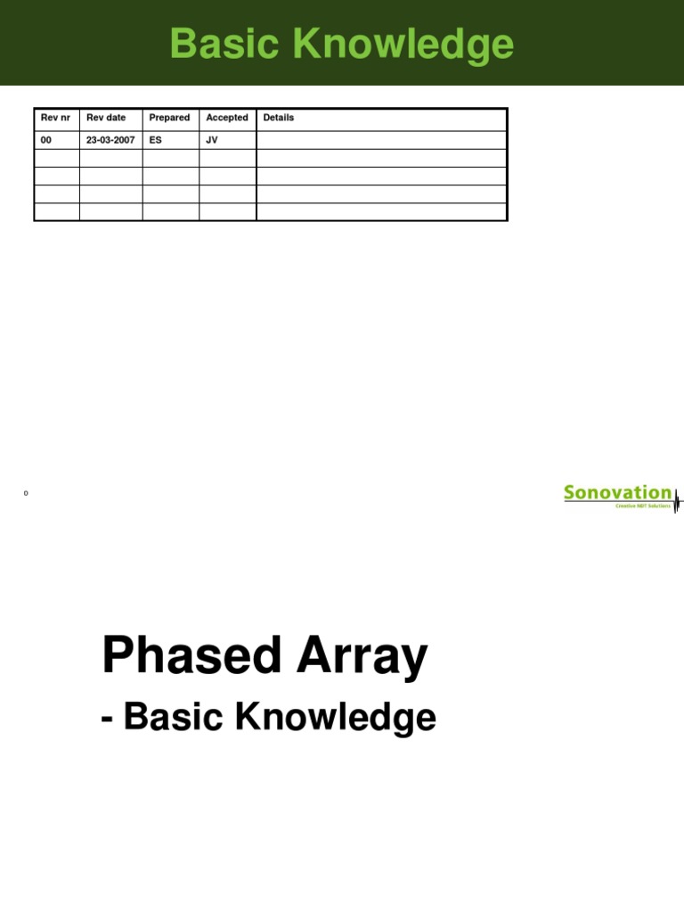 Phased Array | PDF | Angular Resolution | Wavelength