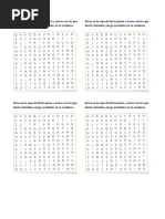 Sopa de Letras de Diversidad Cultural y Étnica de Colombia | PDF ...