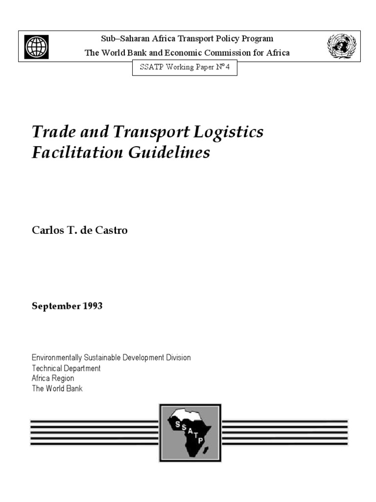 Trade and Transport Guidelines | PDF | Cargo | Transport