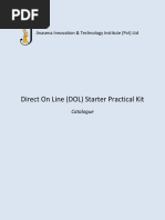 DOL Starter (Three Phase) in PLC Using Ladder Diagram | PDF