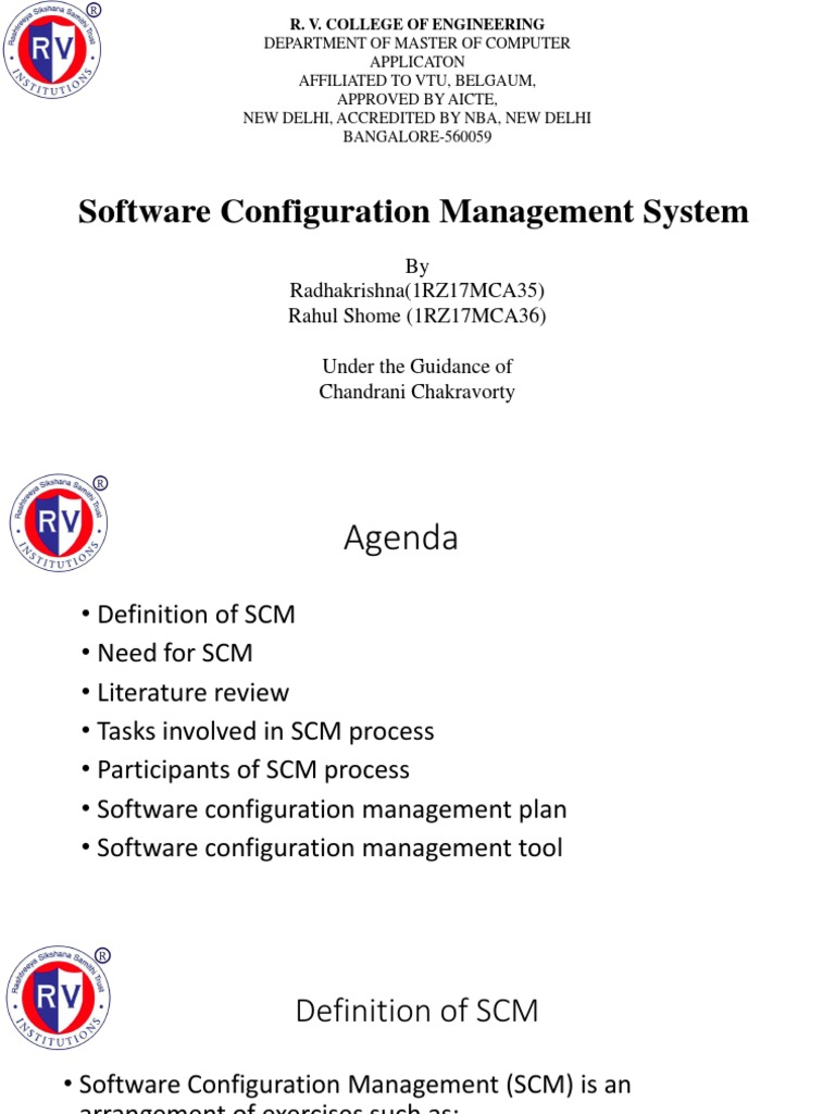 Software Configuration Management System | PDF | Version Control | Information Technology Management