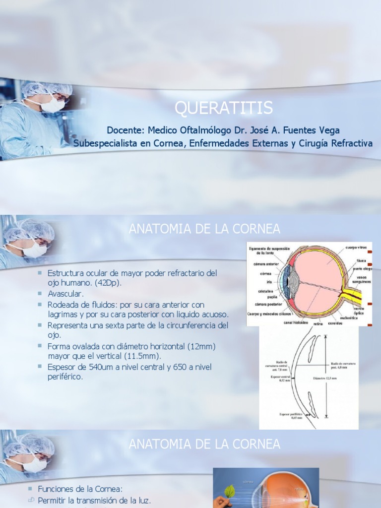 QUERATITIS | PDF | Córnea | Microbiología