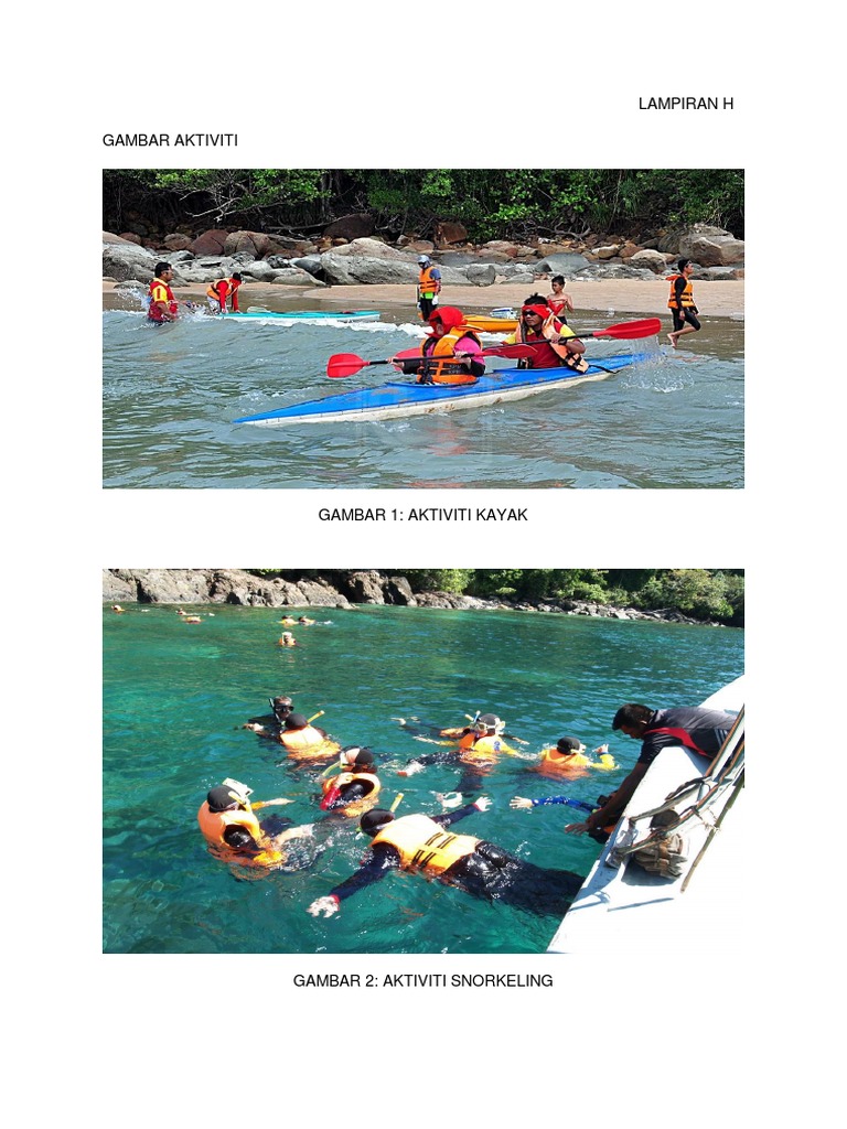 Lampiran H Gambar Aktiviti | PDF | Games & Activities | Social Science