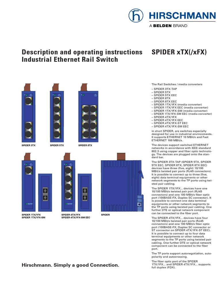 IG SPIDER I 05 0618 en 2018-06-22 | PDF | Electrical Engineering ...