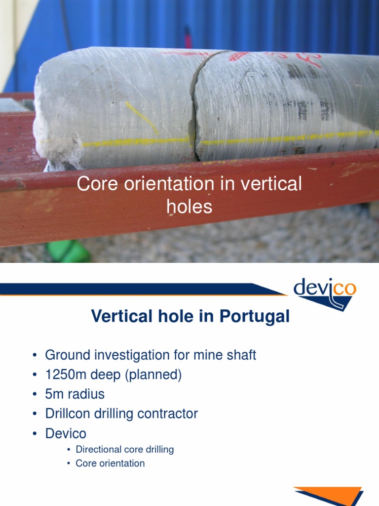 Vertical Core Drilling Insights | PDF