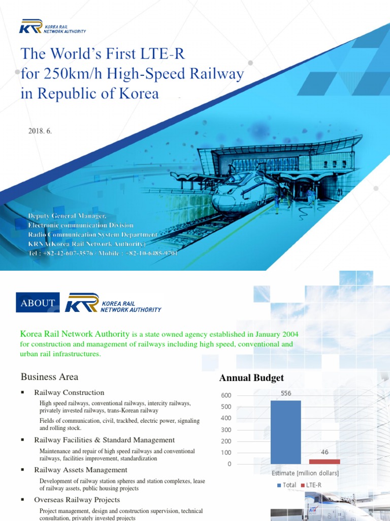 LTE-R: Korea's High-Speed Railway System | PDF | 4 G | Ip Multimedia ...