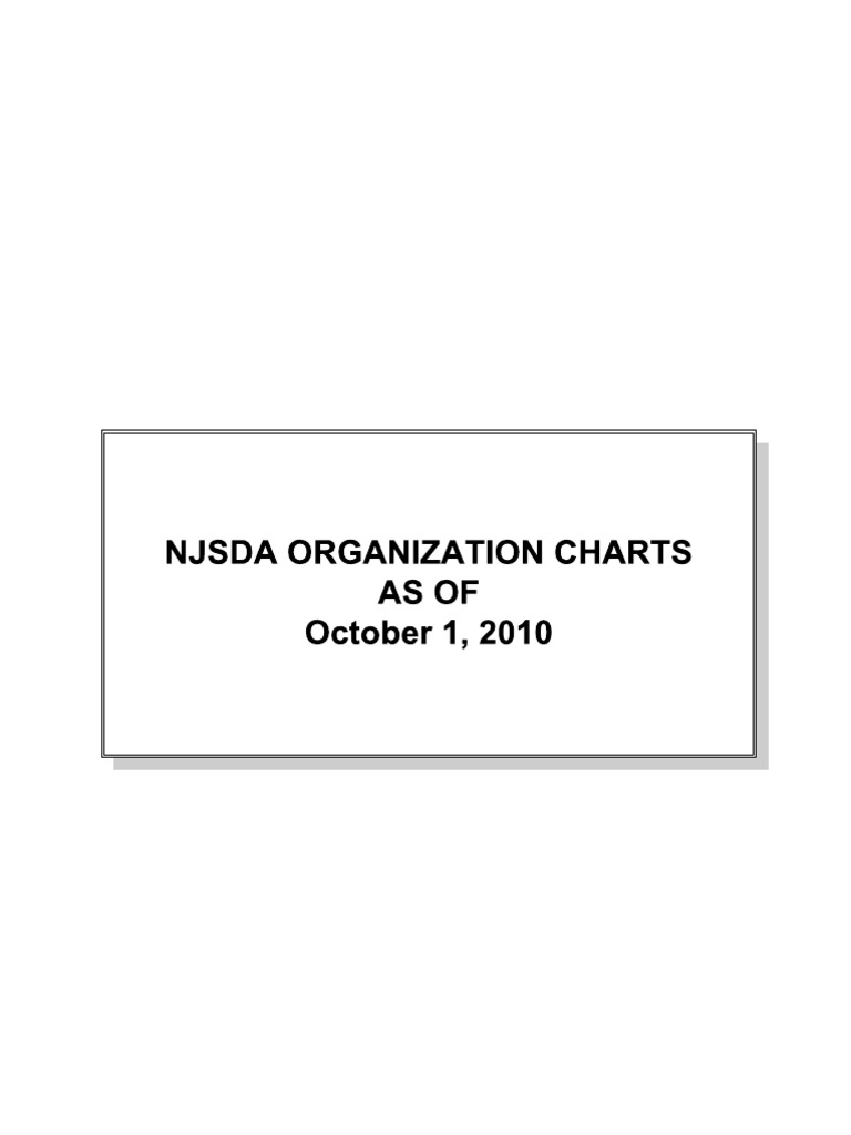 NJ State Government Org Chart Overview | PDF | Business