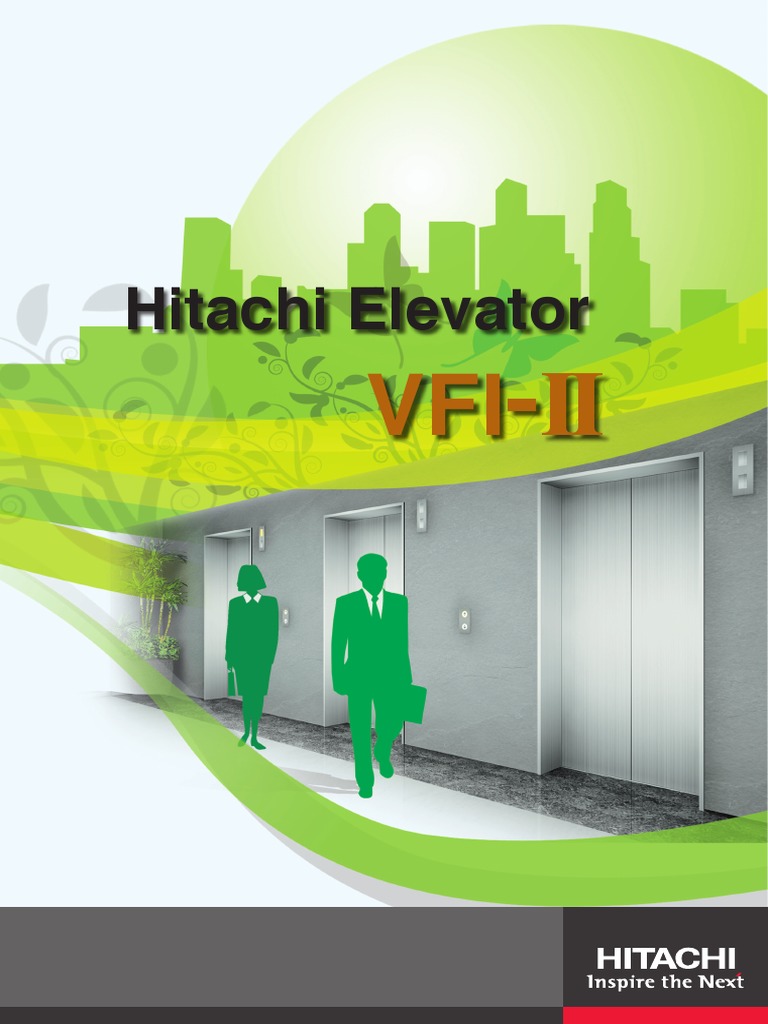 Hitachi Lift VFI II PDF | PDF | Elevator | Building Engineering