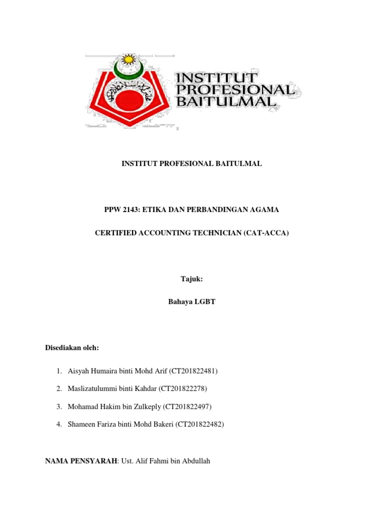 Bahaya LGBT | PDF