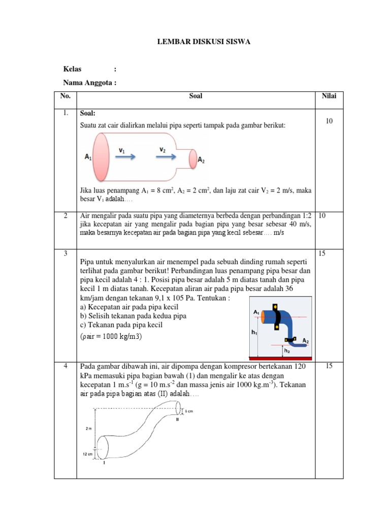 Lembar Diskusi Siswa | PDF