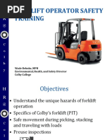 Forklift Driver Card and Certificate Template | PDF | Forklift | Truck