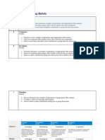 Table Setting and Skirting Rubrics | PDF | Tableware | Rubric (Academic)