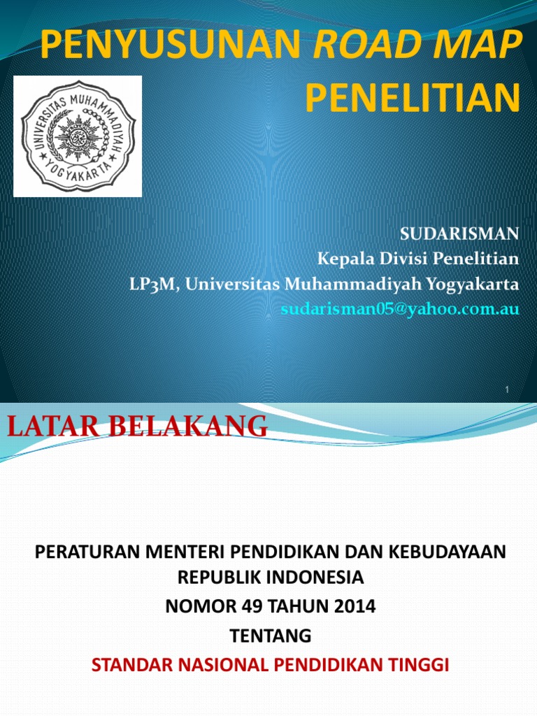 Penyusunan Roadmap Penelitian | PDF | Seni