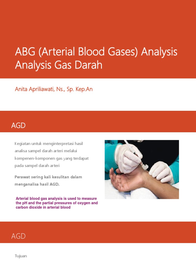 Analisis Gas Darah Arteri dan Interpretasi | PDF