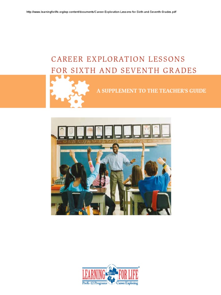 Career Exploration for Grades 6-7 | PDF | Body Language | Students