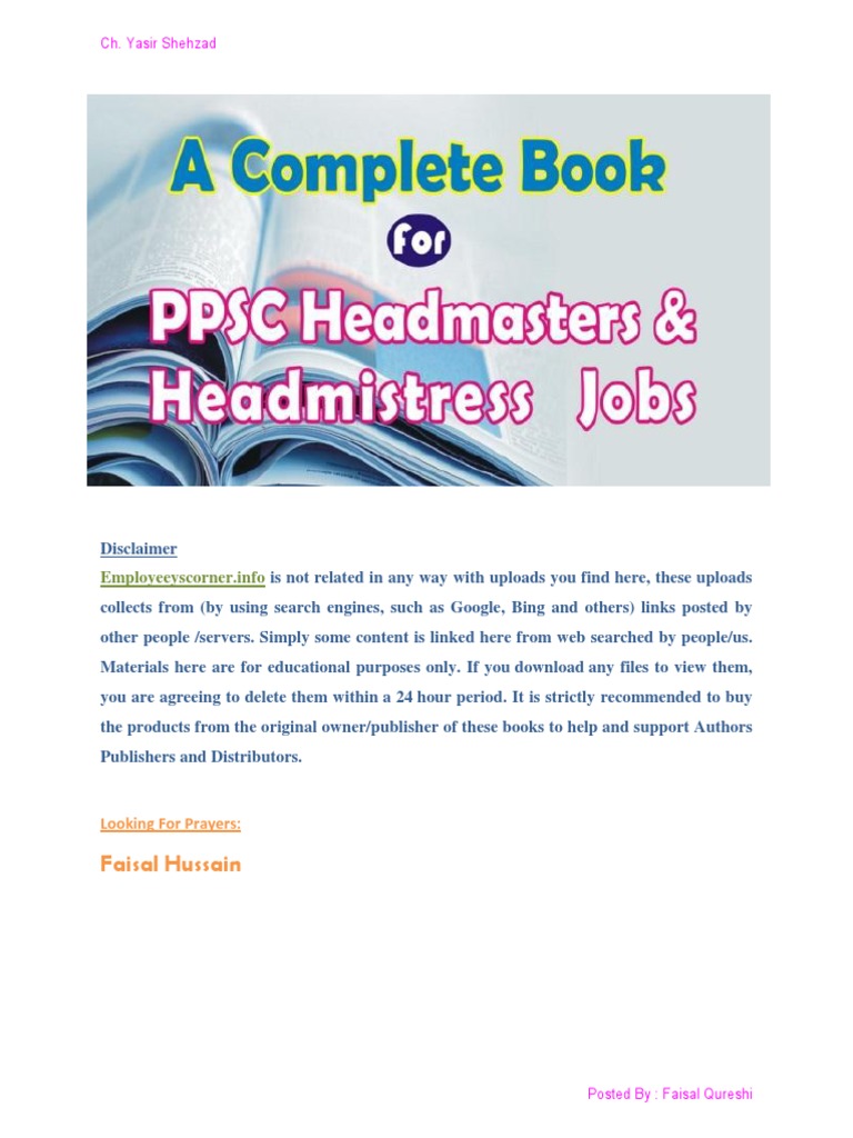 Headmaster Book - .Bak New PDF | PDF | Aggregation Websites | Indexes