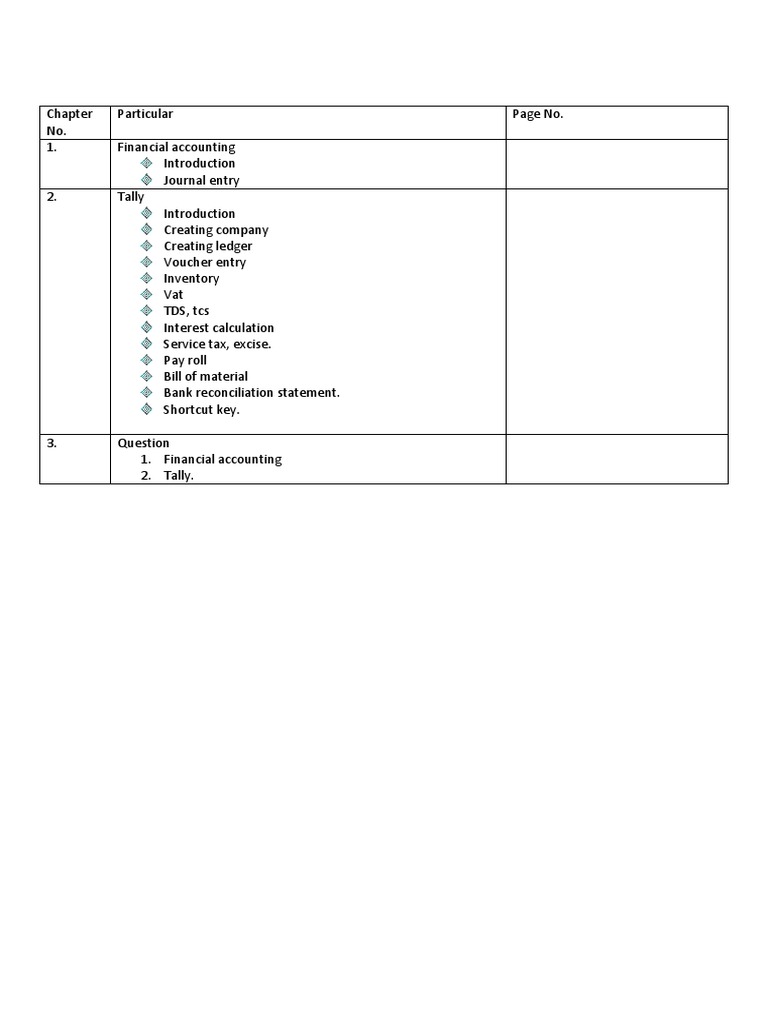 Tally Accounting Basics for CAs | PDF | Debits And Credits | Value ...