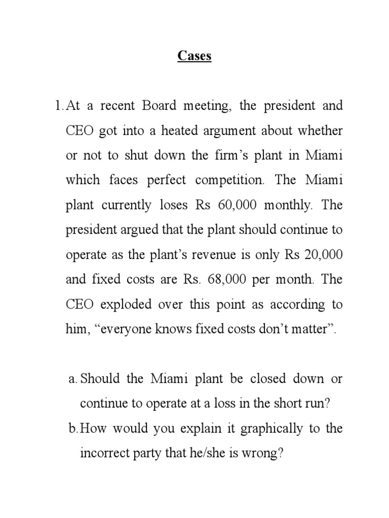 Perfect Competition | PDF | Supply And Demand | Perfect Competition